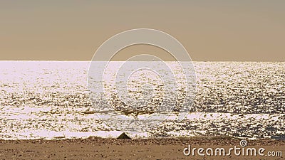 Bright sun ocean glimmer stock footage. Video of aerials - 93027166