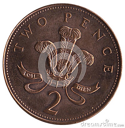 British 2p Piece Stock Photos - Image: 120053