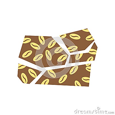 Brittle Icon Vector Sign And Symbol Isolated On White Background ...