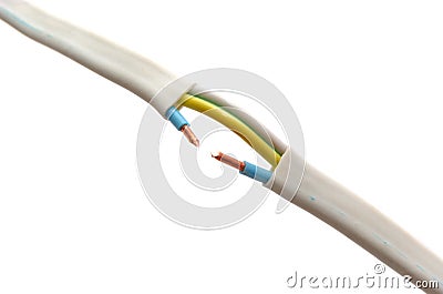 Broken Cable Stock Photography - Image: 4954682