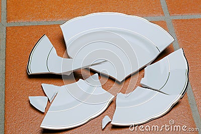 Broken Dish Stock Photos - Image: 19914313