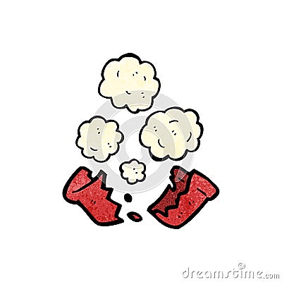 Broken Flower Pot Cartoon Stock Photography - Image: 38033882