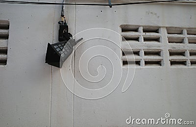 A Broken Lantern Along A Roadside Royalty-Free Stock Photography ...