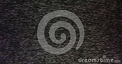 Broken Reception Tv Interference Noise Static Insert Element. Stock ...