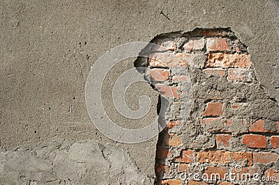 Broken Wall Royalty Free Stock Photos - Image: 18811678