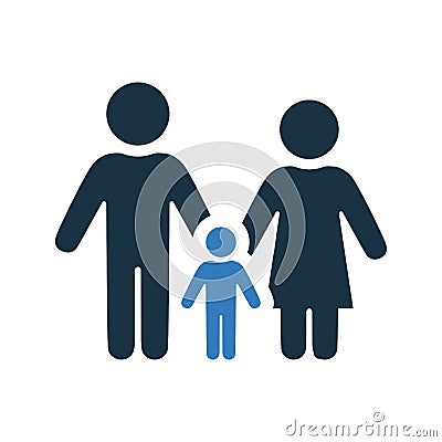 Brood, Children, Descendant Icon. Glyph Style Vector EPS ...