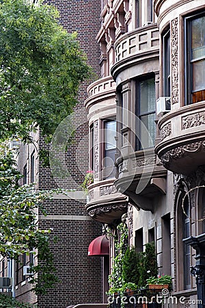 Philadelphia Brownstones stock image. Image of realestate - 1100581