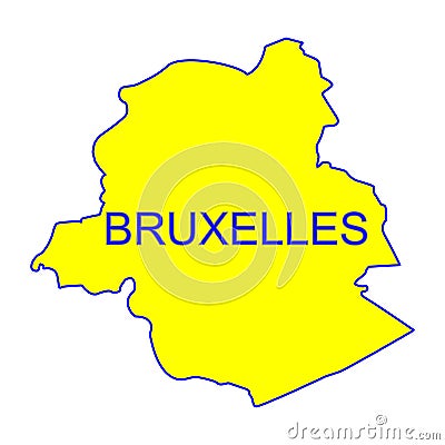 Bruxelles City Map Vector | CartoonDealer.com #90719193