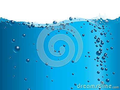 Bubble Blue Wave Stock Photos - Image: 2627573