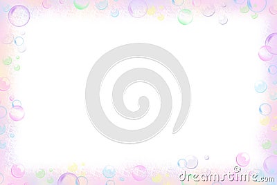 Bubble Border Royalty Free Stock Images - Image: 12265829