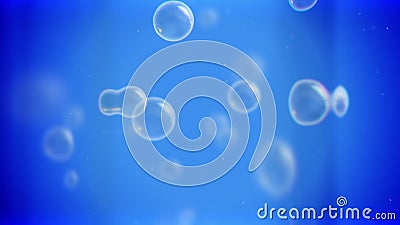 Bubbles Floating Up Animation Stock Video - Video of fresh, underwater ...
