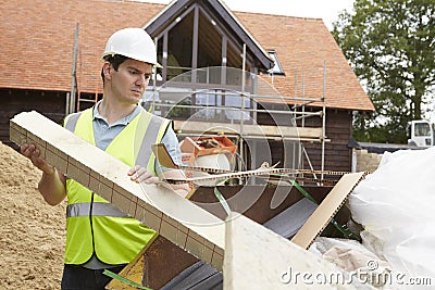 Builder Putting Waste Into Rubbish Skip Stock Photo | CartoonDealer.com ...