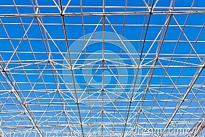 Building Construction Of Metal Steel Framework Royalty Free Stock Photo ...