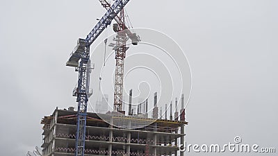 Building Construction, Time-lapse Stock Footage - Video of work ...