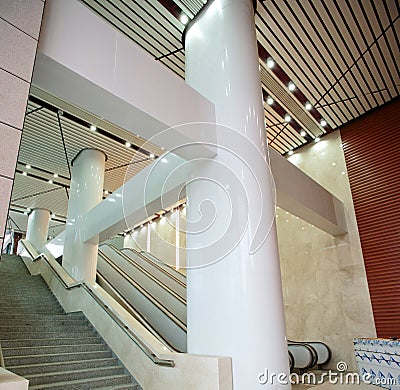 Building Internal Details Of The Hall Royalty-Free Stock Image ...