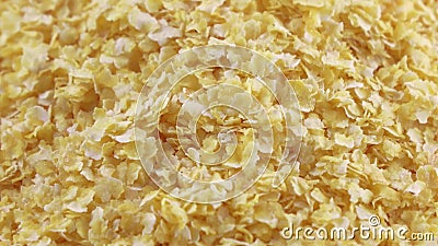Corn flakes wholegrain stock footage. Video of diet - 125090152