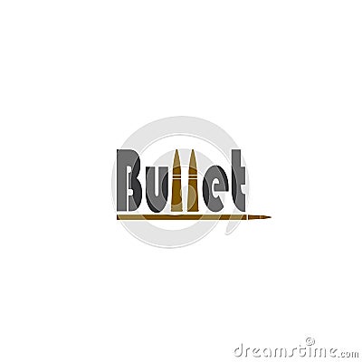 Bullet Caliber Logo Vector Illustration | CartoonDealer.com #201170700