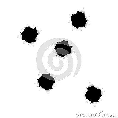 Bullet Holes Royalty Free Stock Photo - Image: 22546805
