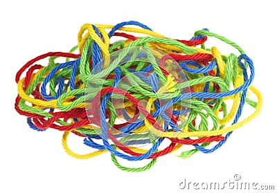 Bunte Wolle Lizenzfreie Stockfotografie - Bild: 36672967