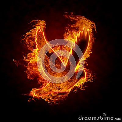Burning Bird Stock Photography - Image: 18153832