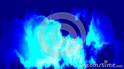 Burning Fire Background Seamless Loop Video - Dark and Light Blue ...
