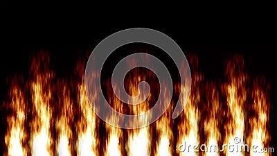 Burning Fire. Bonfire, Fireplace. Close-up of a Flame Burning on a ...