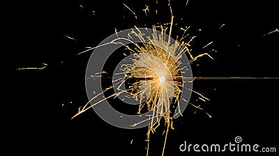 Sparkles Alpha Long Strings Stock Video - Video of blow, burn: 98969337