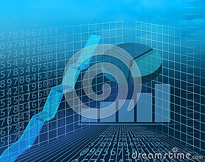 Business Graphics Background Stock Photos - Image: 10559433