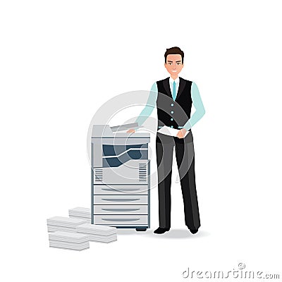 Xerox Machine Stock Illustrations – 2,748 Xerox Machine Stock ...