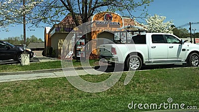 Busy Fast Food Drive Thru (3 of 6) Stock Video - Video of king, burger ...