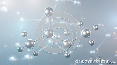 Butanone Molecular Structure, 3d Model Molecule, Methyl Ethyl Ketone ...