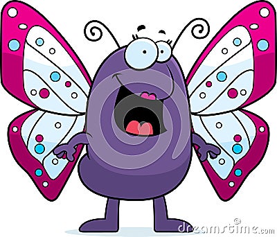 Butterfly Smiling Stock Photo - Image: 12522230