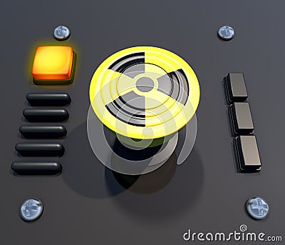 Button, General Alarm, Evacuation. Process Interruption. Nuclear ...