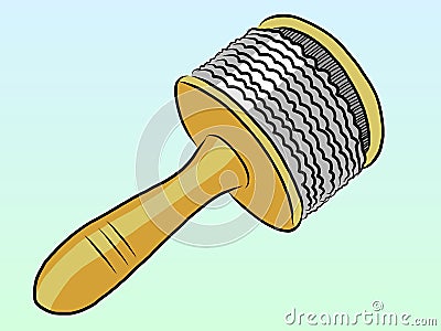 Cabasa Stock Illustration - Image: 41333268