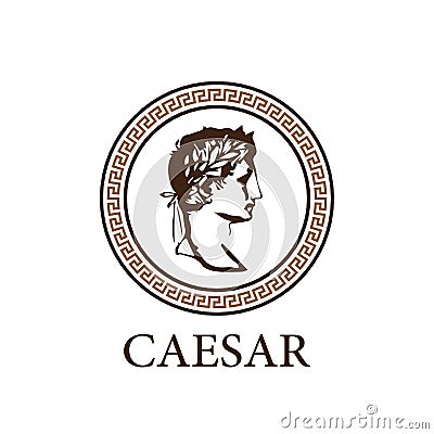 Caesar Head Logo Royalty-Free Stock Photography | CartoonDealer.com ...