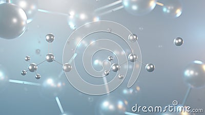 Calcium Acetate Molecular Structure, 3d Model Molecule, Food Additive ...