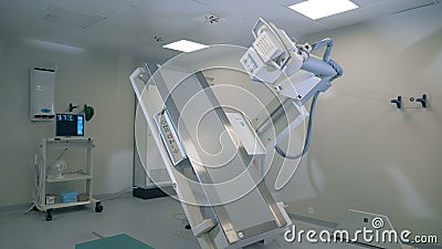 Calibrating Process of a Modern X-ray Machine Stock Video - Video of ...