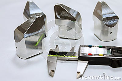 Calipers. Modern Digital Measuring Device. Measurement Accuracy ...