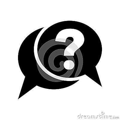Callout / Chat / Message Icon Vector Illustration | CartoonDealer.com ...
