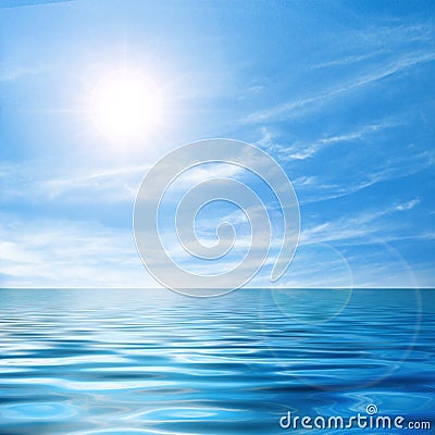 Calm Seascape Stock Photography - Image: 18706472