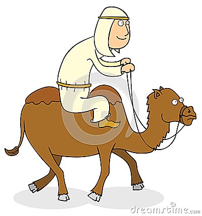 Camel Rider Stock Image - Image: 32561411