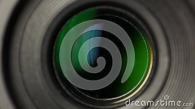 Camera lens zoom stock footage. Video of real, entertainment - 38732103