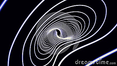 Camera Moving into a 3d Grid Infinite Space Loop. High Definition ...