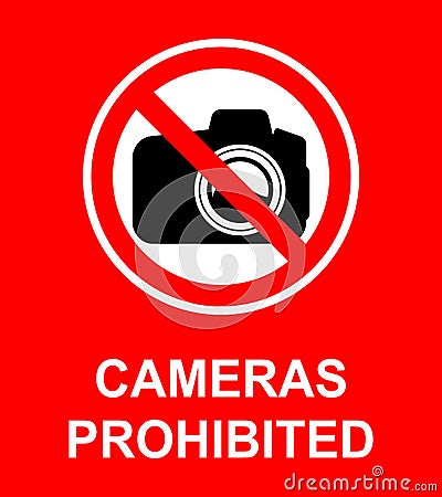 Cameras Prohibited Sign Royalty Free Stock Photo - Image: 9193655