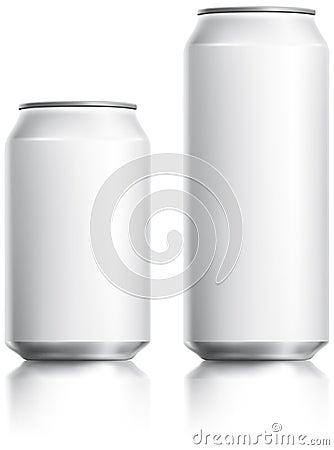 White Drinks Can Visual Stock Photos - Image: 27953473