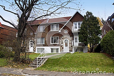 A Canadian House Royalty Free Stock Photo - Image: 11954465