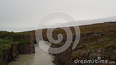 Canyon Moira, Iceland stock footage. Video of bright - 266222038