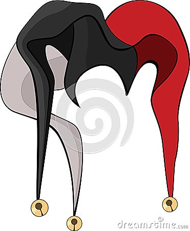 Cap Of A Joker.Cartoon Stock Images - Image: 19806644