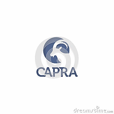 Capra Logo. Sheep Logo Cartoon Vector | CartoonDealer.com #311617123