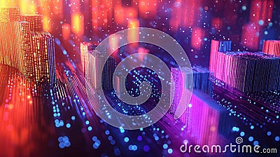 Abstract Data-Driven Visual Art With High Fidelity Royalty-Free Stock ...